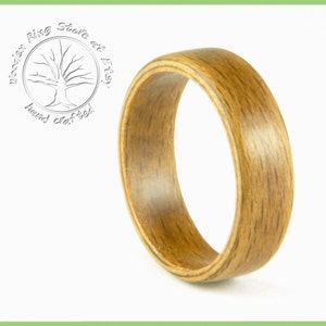Beech Wooden Ring, Wooden Wedding Band. Engagement Ring, Wedding Ring ...