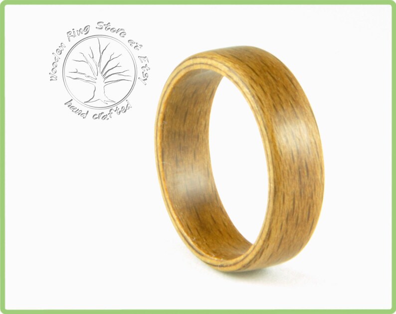 Beech Wooden Ring, Wooden Wedding Band. Engagement Ring, Wedding Ring ...