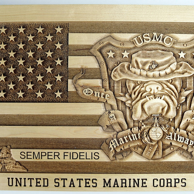 Usmc Wall Art - Etsy