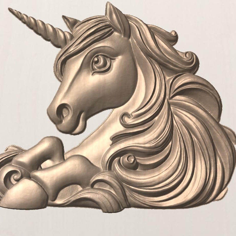 Paper 3 D Unicorn - Etsy