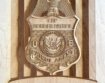 Border Patrol Badge - Etsy