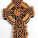 Thorned Rose Wood Cross / Crucifix in Marple or Cherry Wood - Etsy