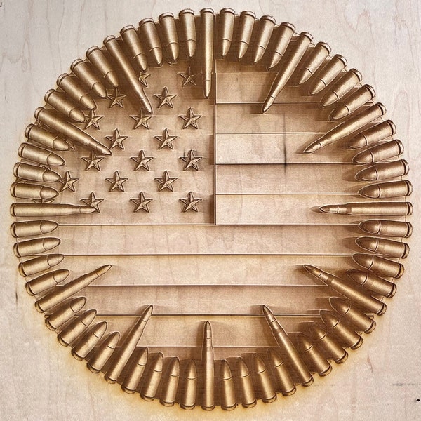 Bullet Clock - Etsy