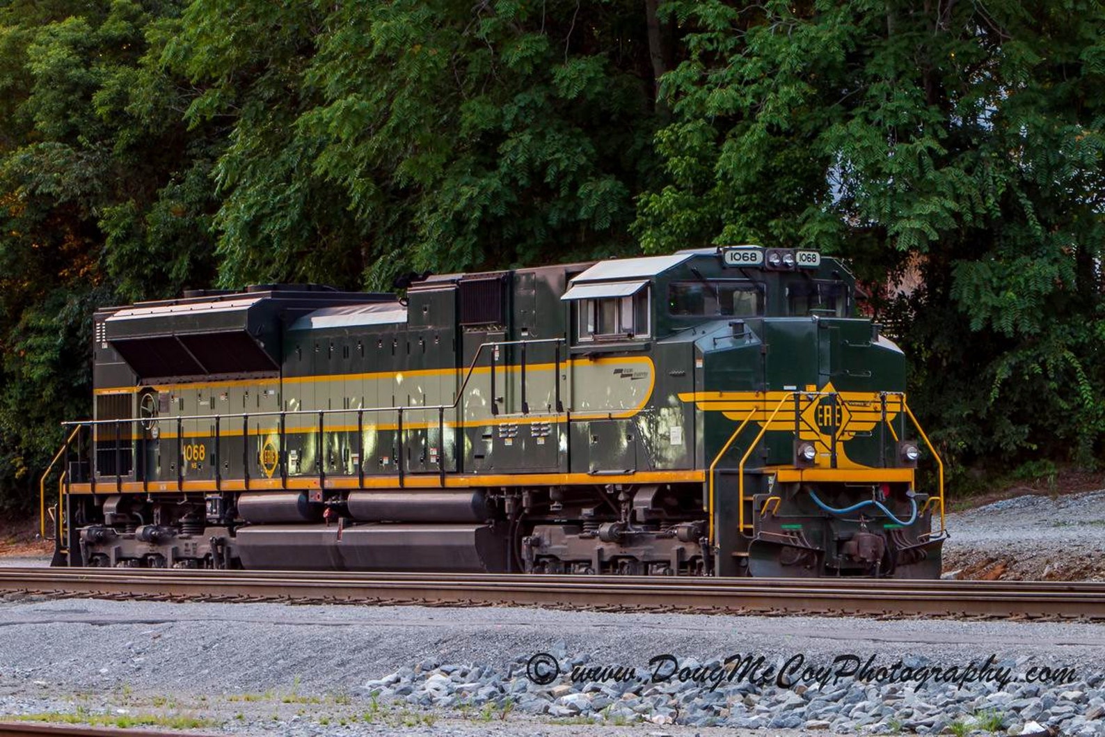 Norfolk Southern Heritage Unit #1068 "Erie Railroad". Photo # 8228 - Etsy.de
