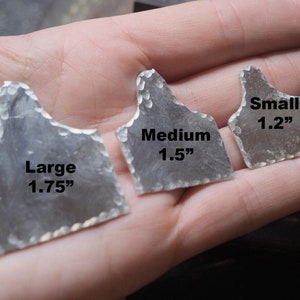 Sterling Silver Cow Tag Custom Cattle Brand Necklace for Her KEB ...