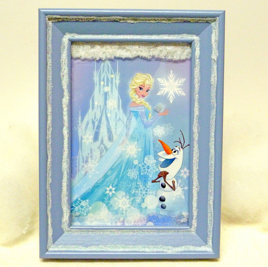 Elsa and Olaf Picture in Frame Frozen Picture Frame Special Frozen ...