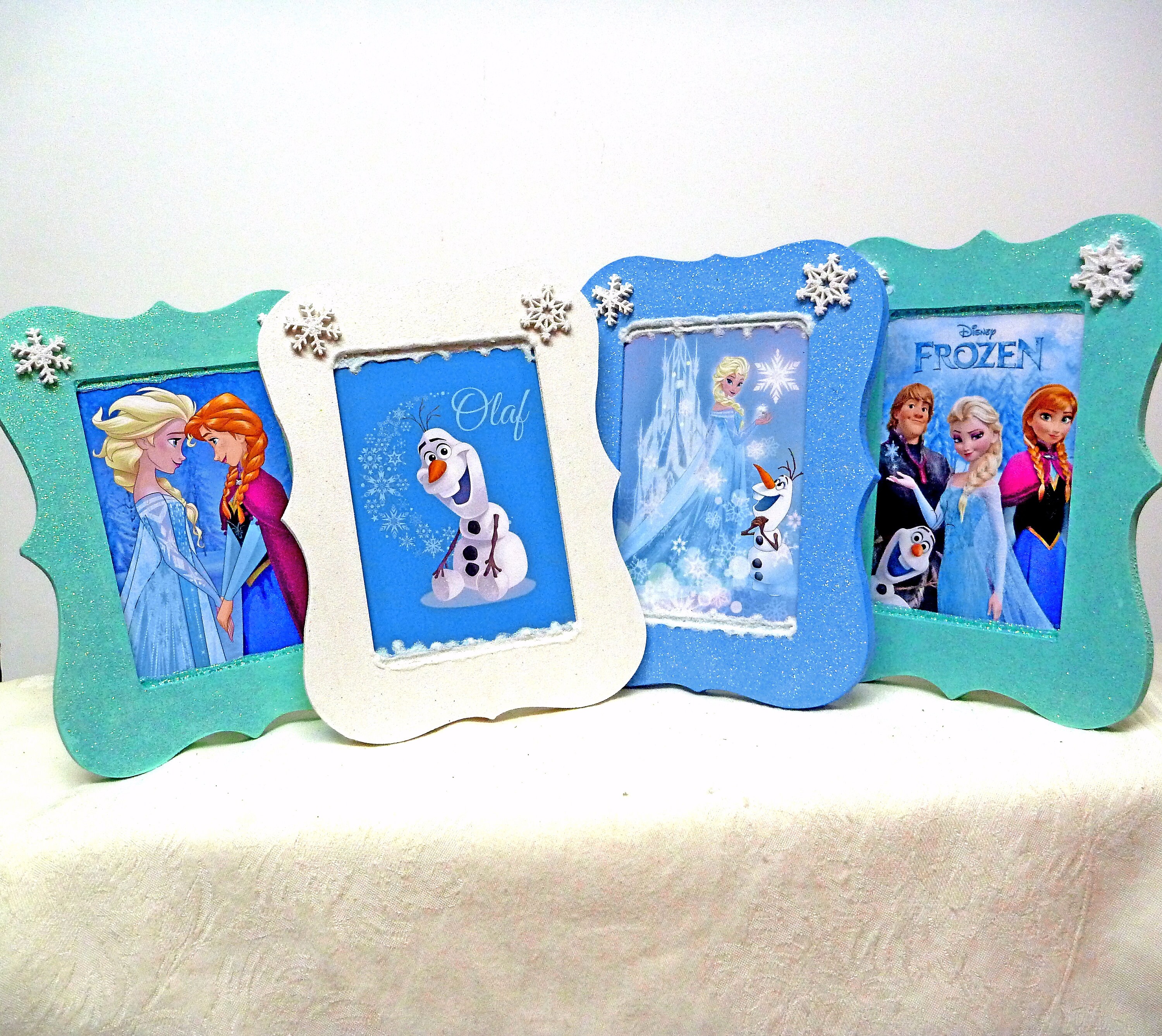 Picture of Elsa and Olaf Picture Frame Party Perfect Gift - Etsy UK