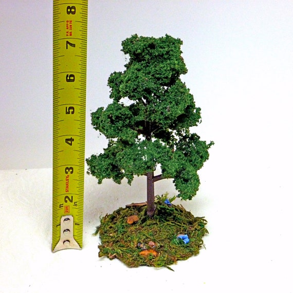 MINIATURE TREE 7 Inch Realistic Looking for Models Dioramas - Etsy