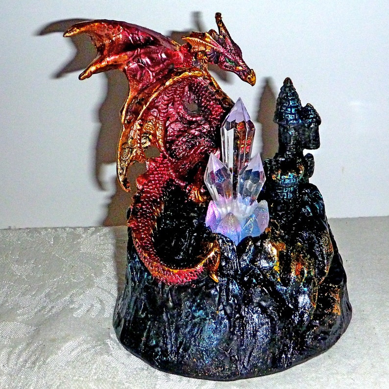 DRAGON LED Figurine Light w Free Dragon Charm LED Multicolor - Etsy France