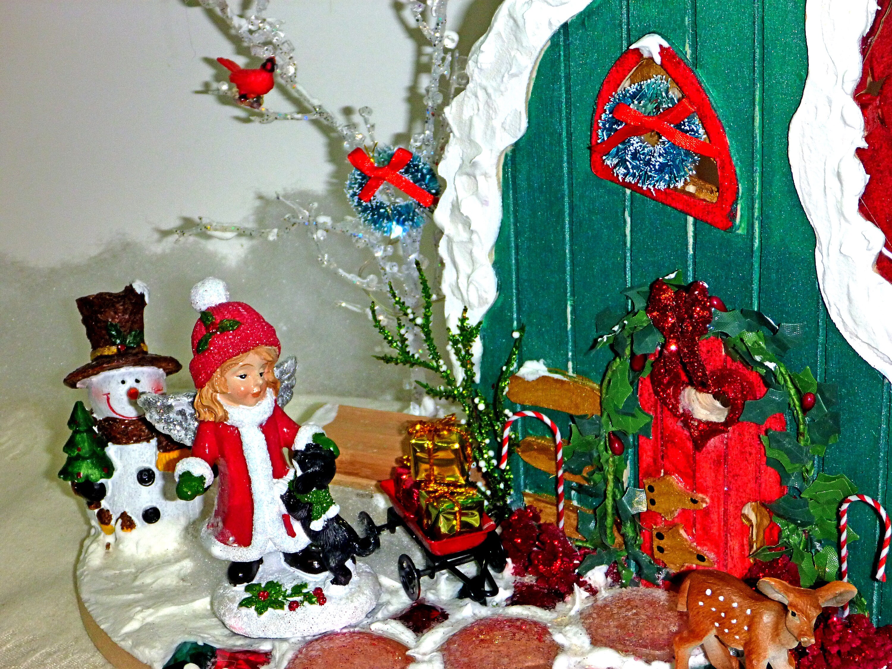 HOLIDAY CHRISTMAS HOUSE Santa s Workshop Display Wood Etsy holiday-christmas-house-santa-s-workshop-display-wood-etsy