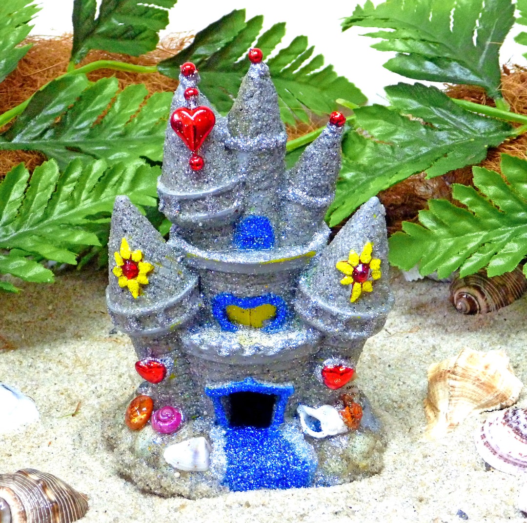 SANDCASTLE HEARTS Mermaid Seahorse Castle Seashell Castle 4.5 - Etsy