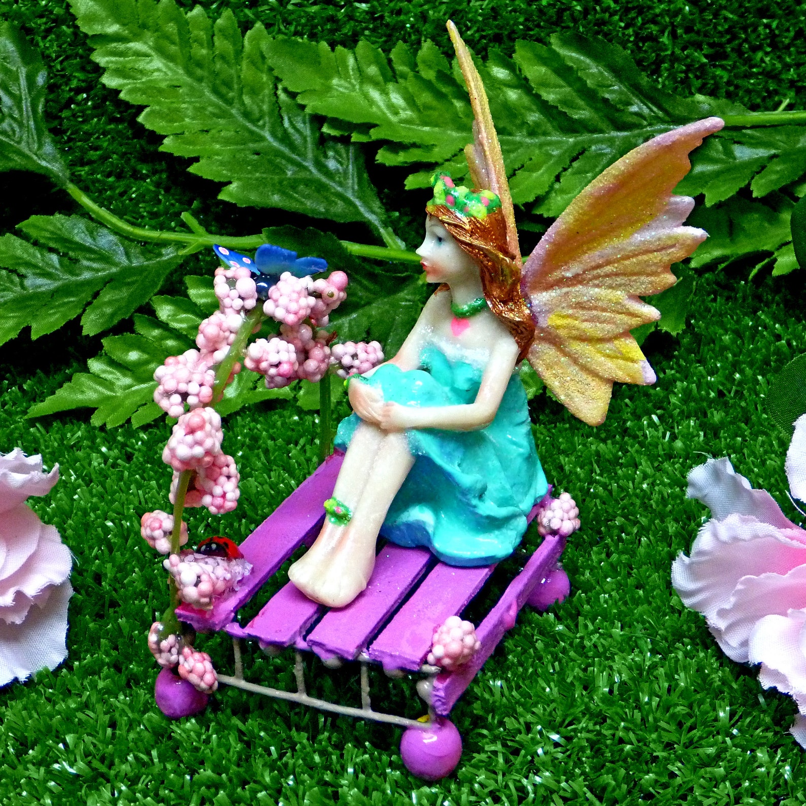 Fairy Bench Outside Flowers Arch Outside AZALEA Fairy Bench - Etsy