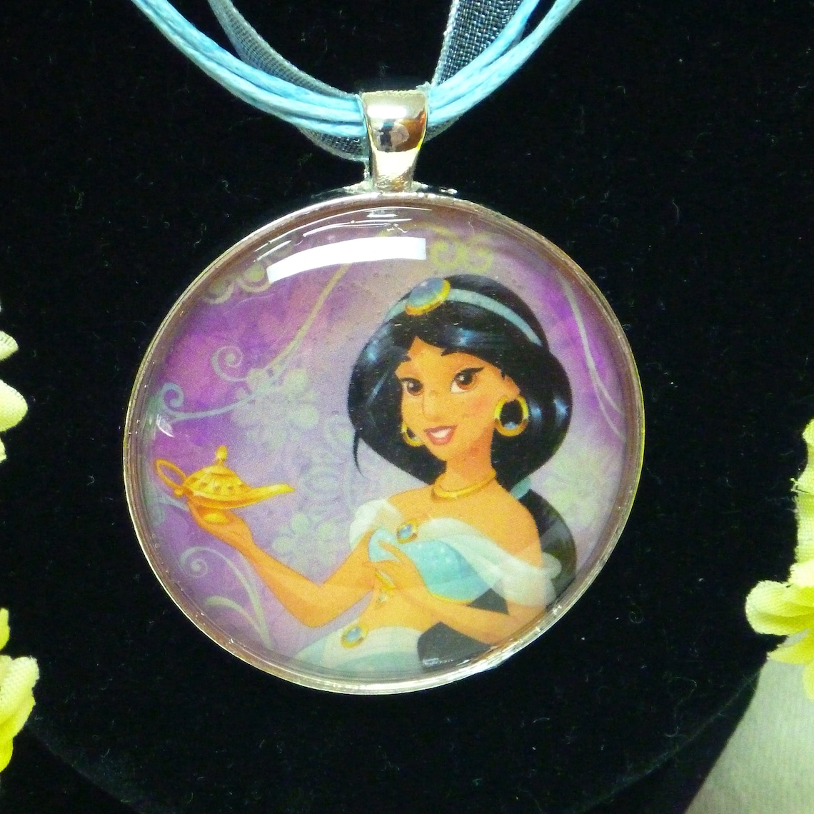 Jasmine Pendants Necklace Disney Princess THREE DIFFERENT - Etsy