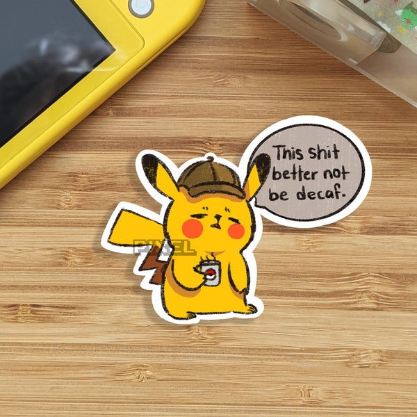 Pikachu Stickers - Etsy