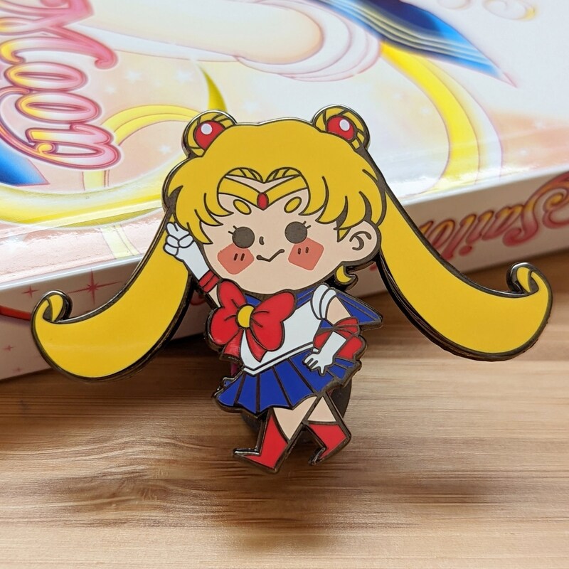 Sailor Moon Enamel Pin Etsy