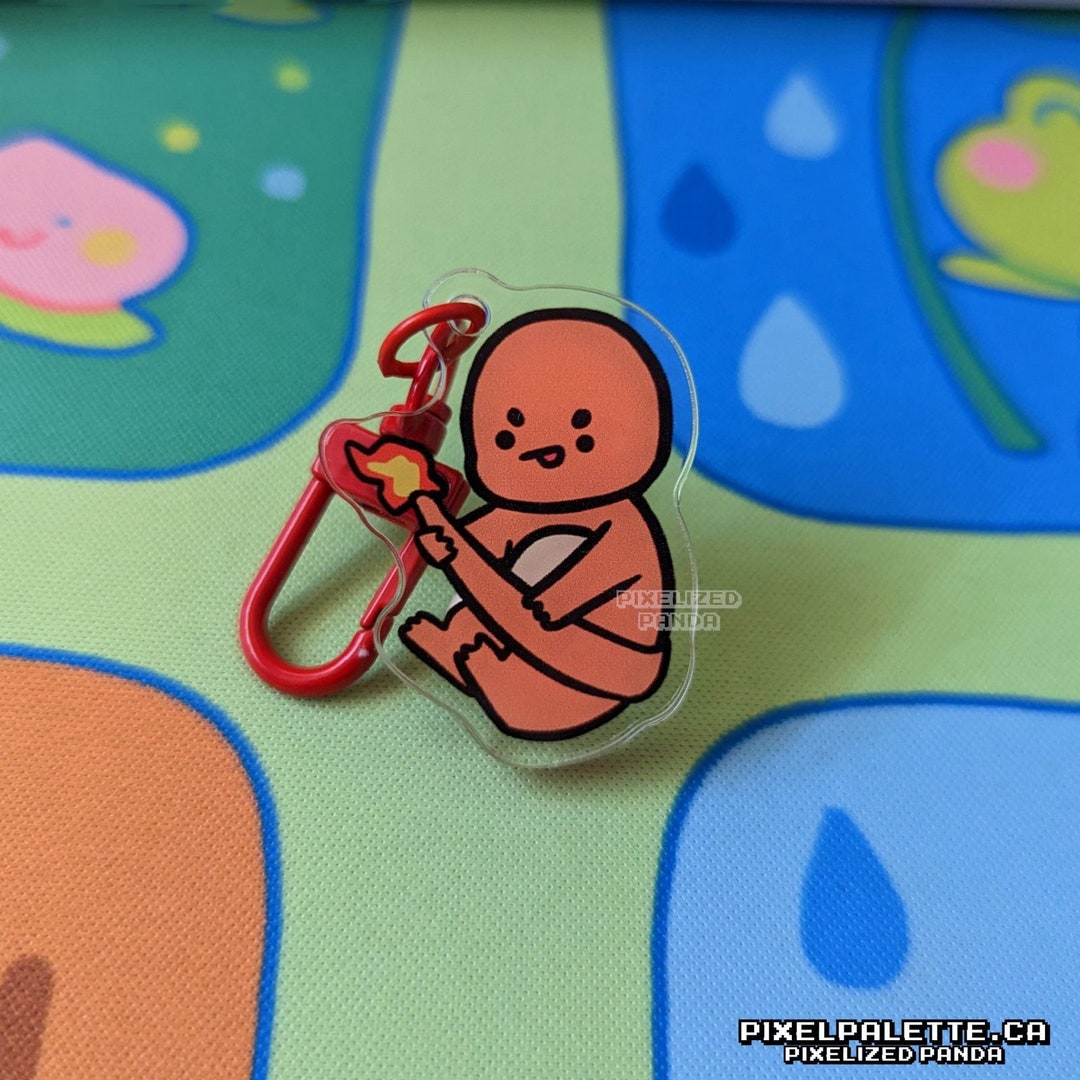 Charmander Pokémon Ditto Mini Acrylic Charms - Etsy