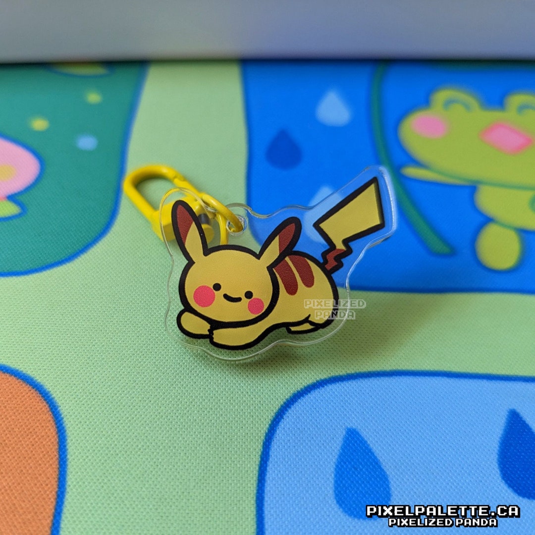 Pikachu Pokémon Ditto Mini Acrylic Charms - Etsy