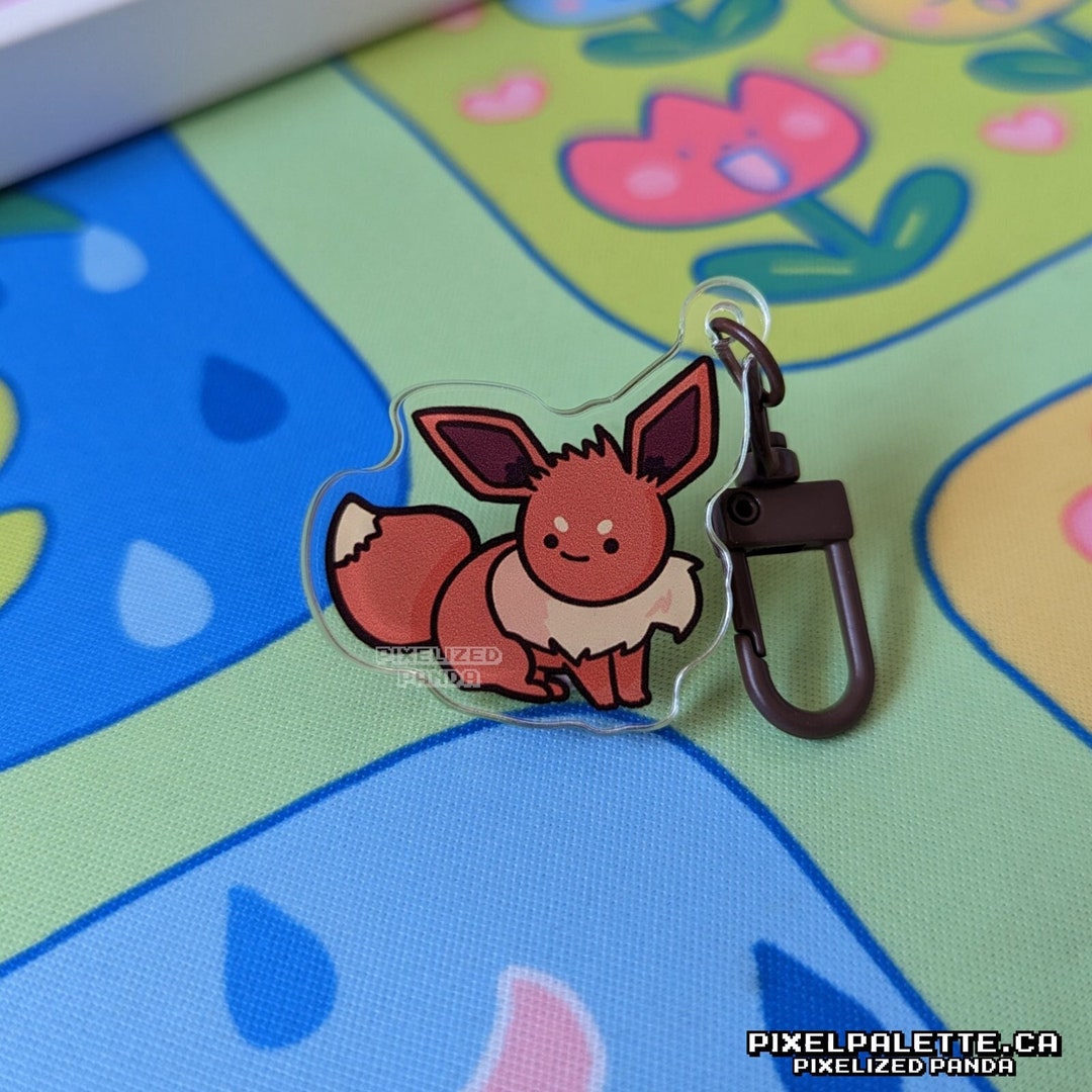 Eevee Pokemon Eeveelutions Mini Acrylic Charms - Etsy