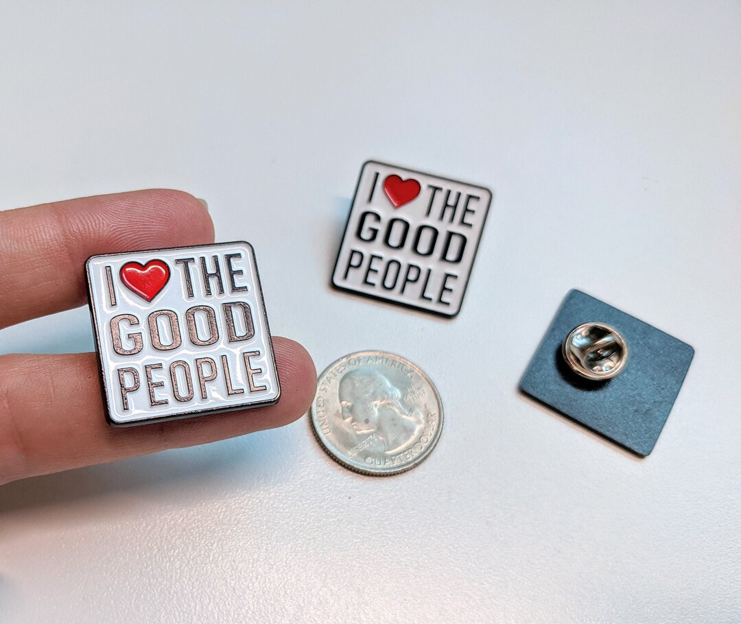 I HEART the Good People Enamel Pin, Widespread Panic, Good People, WSP ...