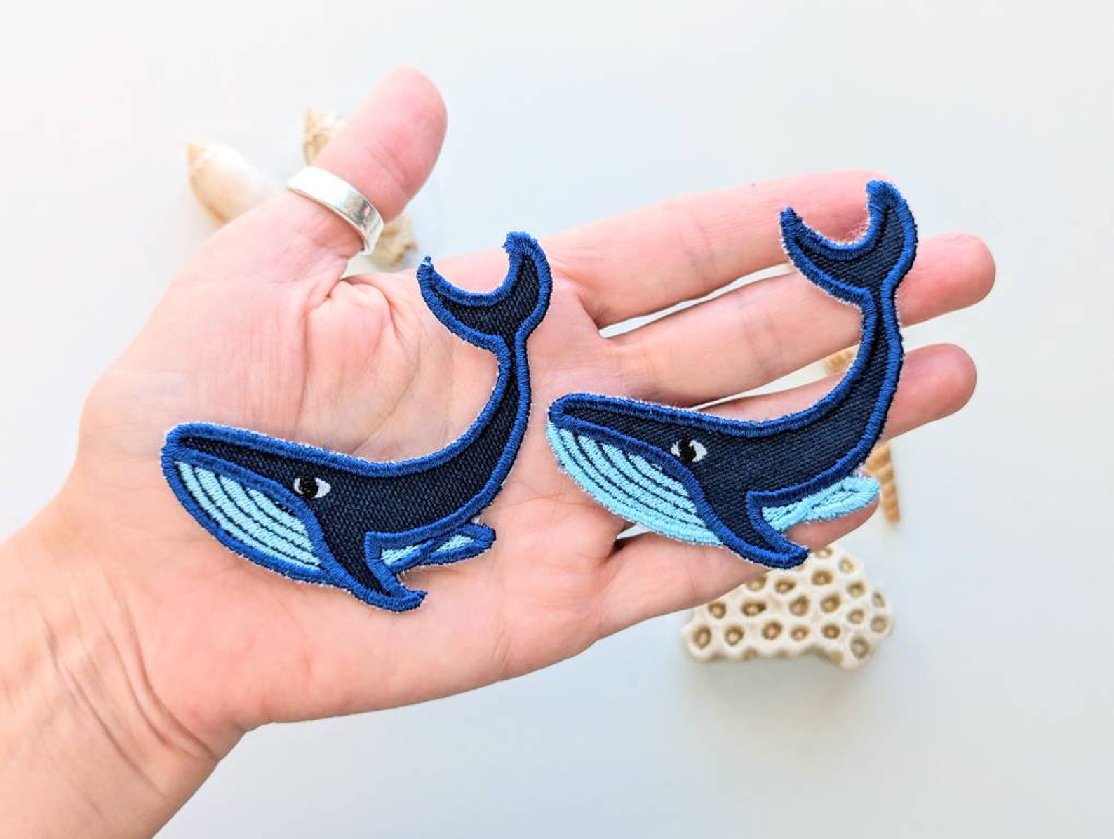 Blue Whale Patch- Ocean Patch, Beach Patch, Beach Life, Salt Life ...