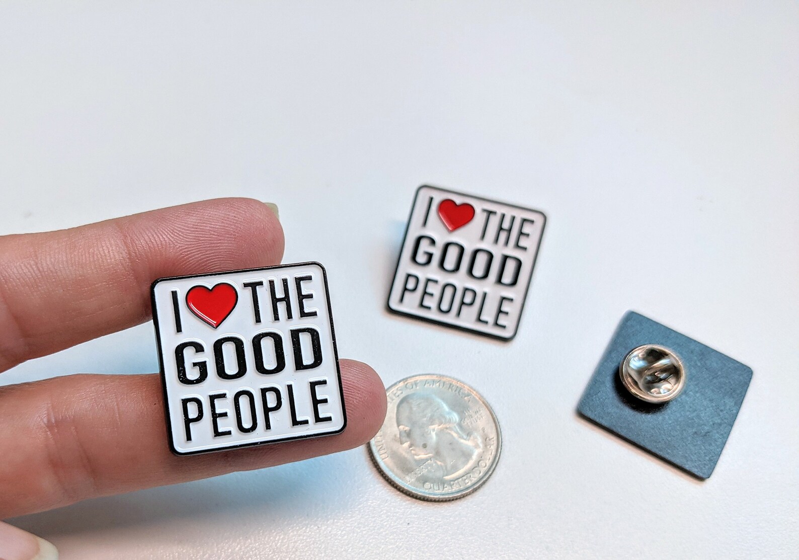 I HEART the Good People Enamel Pin, Widespread Panic, Good People, WSP ...