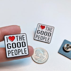 I HEART the Good People Enamel Pin, Widespread Panic, Good People, WSP ...