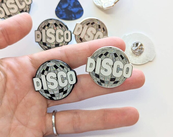 Disco Enamel Pin, Widespread Panic, Good People, WSP, Climb to Safety ...