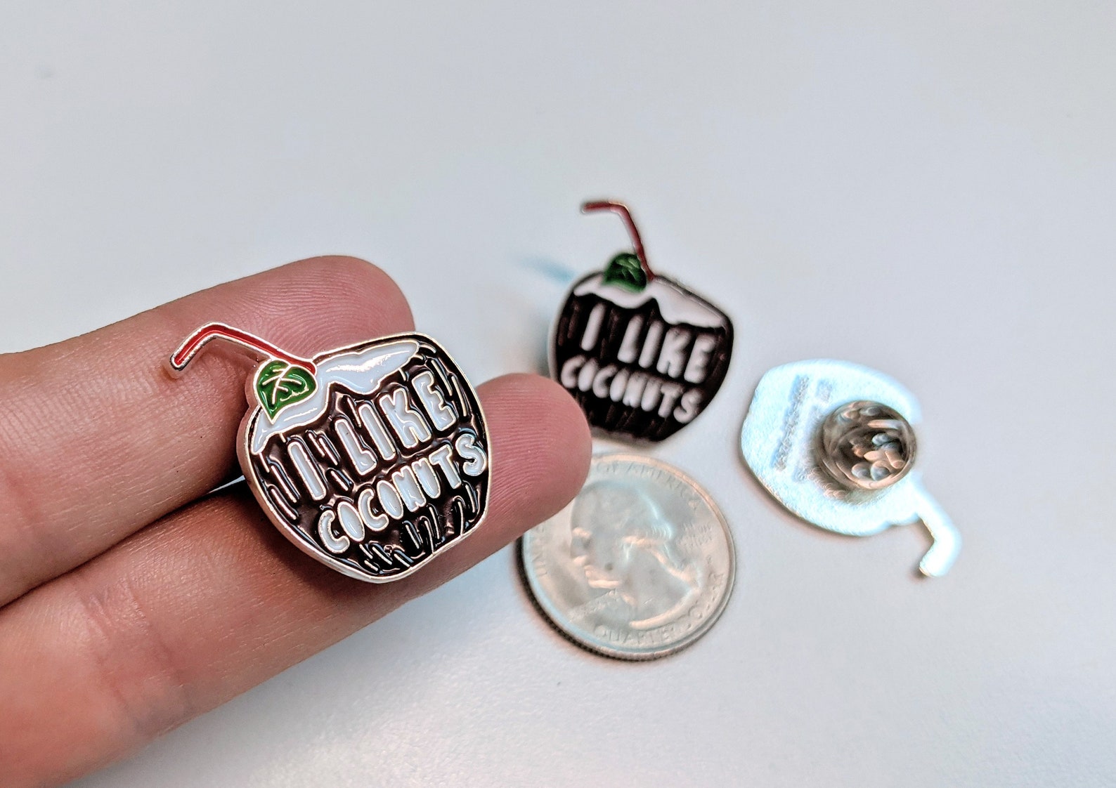 Coconuts Enamel Pin, Widespread Panic, Good People, WSP, Enamel Pin ...