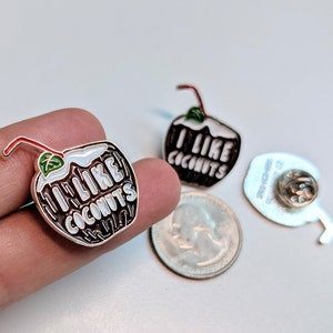 Coconuts Enamel Pin, Widespread Panic, Good People, WSP, Enamel Pin ...