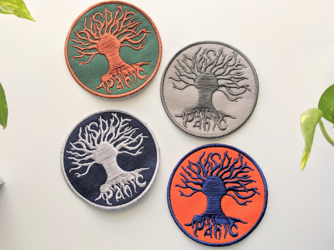 4" Widespread Panic Tree Patch - Customize the Color Patches - WSP ...