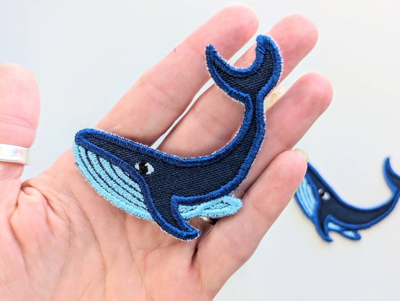 Blue Whale Patch- Ocean Patch, Beach Patch, Beach Life, Salt Life ...