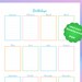 Printable Birthday Dates Reminder List Tracker Log Sheet Digital ...