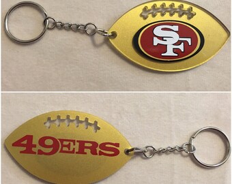 San Francisco 49ers Keychain - Etsy