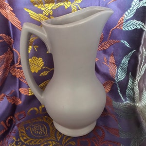 Vintage Mccoy Lavender Color Pottery Pitcher. - Etsy