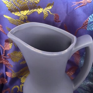 Vintage Mccoy Lavender Color Pottery Pitcher. - Etsy