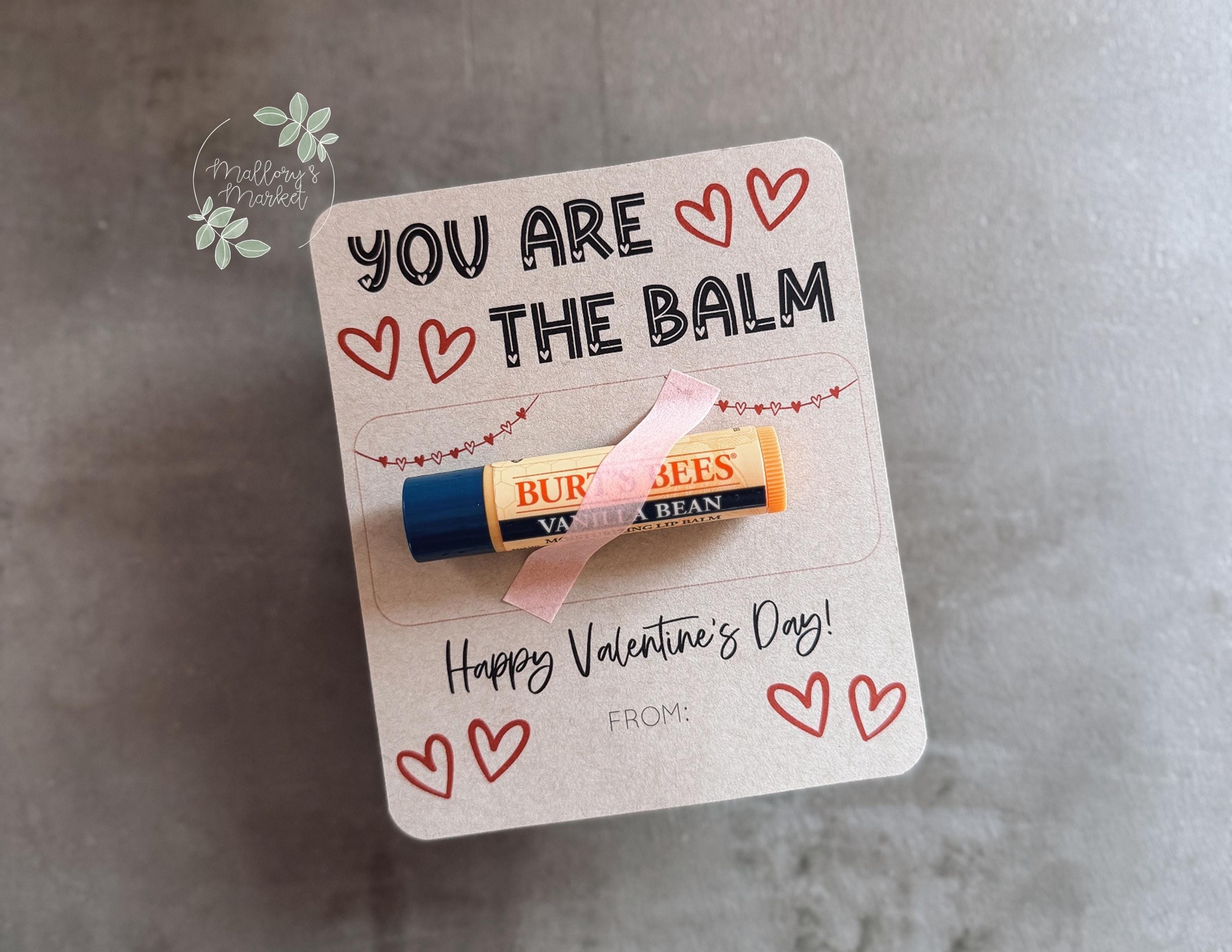 Printable Chapstick Valentines | DIY Valentine Gift (PDF) | Galentine's ...
