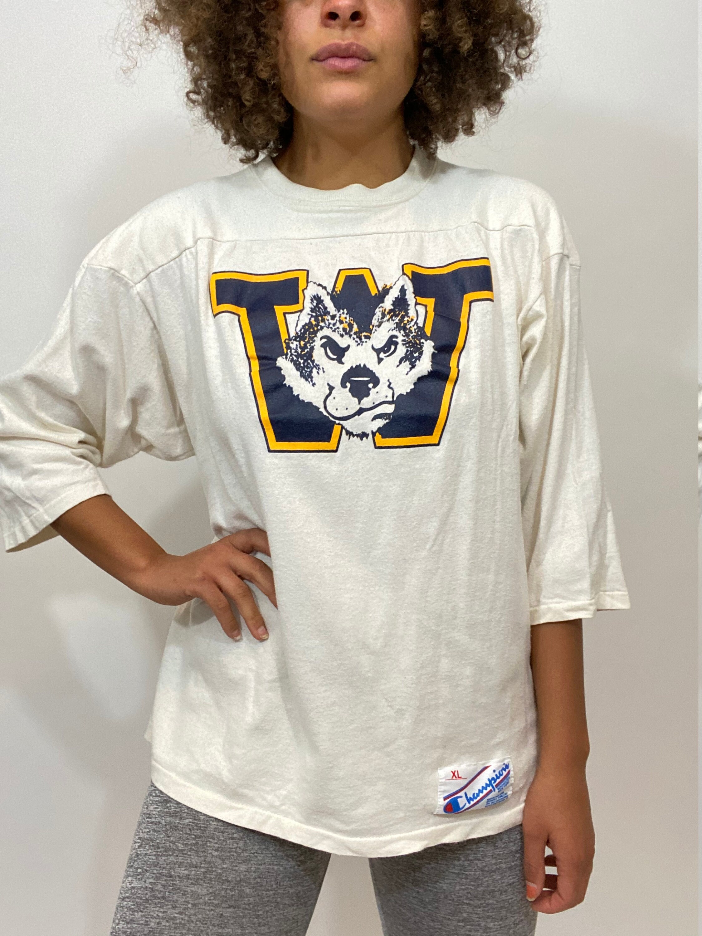 Vintage UW Shirt. University of Washington Huskies Jersey | Etsy