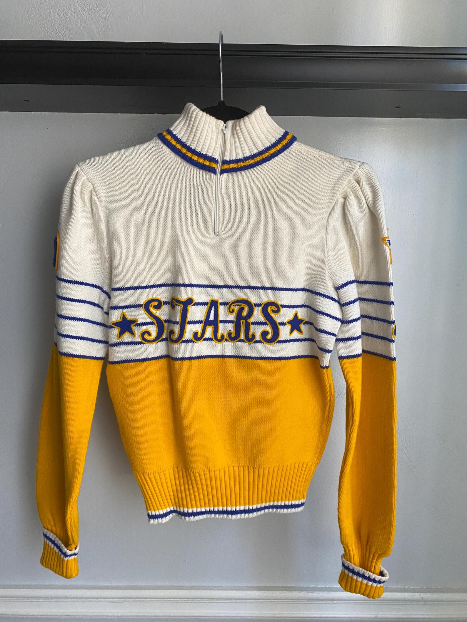 60s / 70s Varsity Sweater. Albion High School Varsity Song Turtleneck ...
