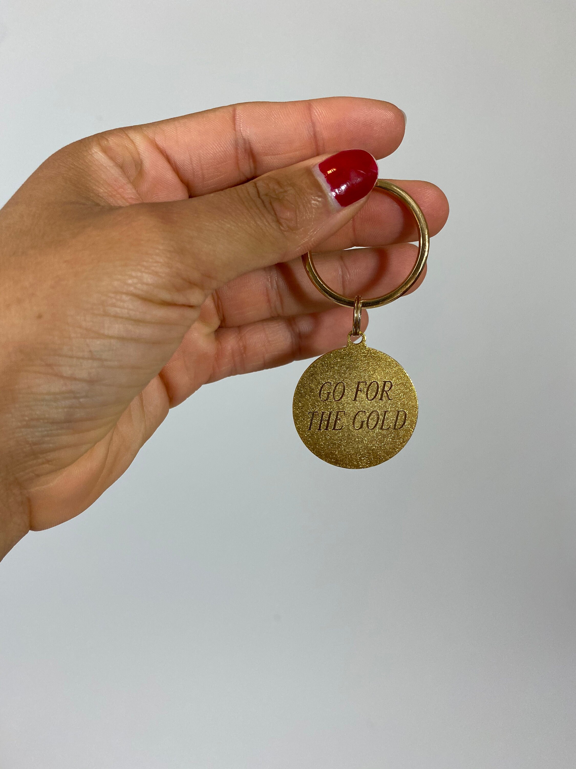 Vintage 7 Up Keychain. Gold 7Up Key Ring. Go for the Gold. | Etsy