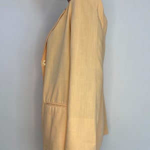 80s Pale Orange Blazer. 1980s Pastel Peach Large Women's Jacket. XL. - Etsy