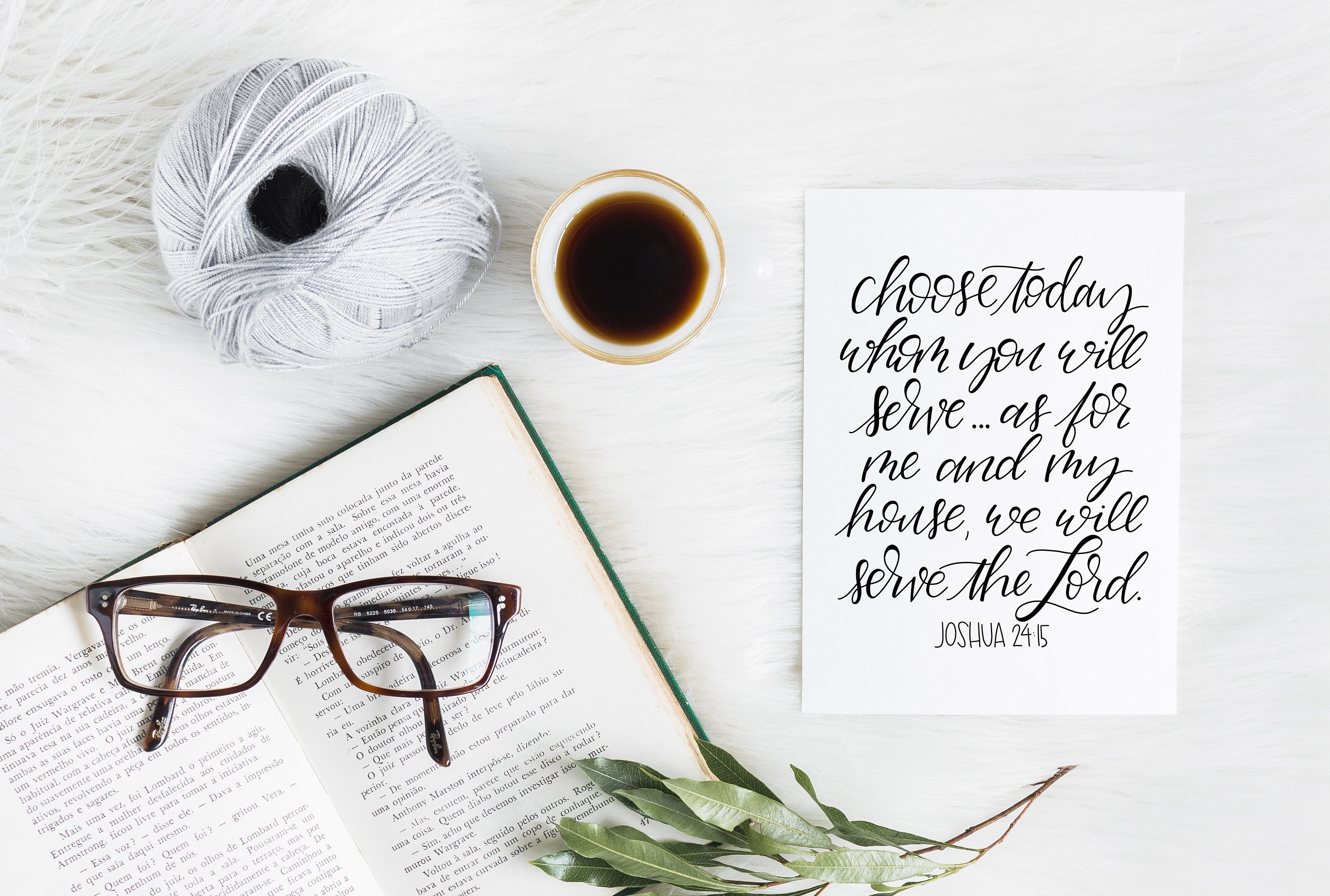 Bible Verse Wall Art Choose Today Whom You Will Serve Printable Joshua ...