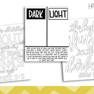 October Light Bundle | Family Devotional, Homeschool, Bible Verse Print ...