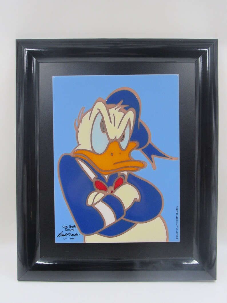 Walt Disney Carl Barks Donald Duck tantrum - Etsy