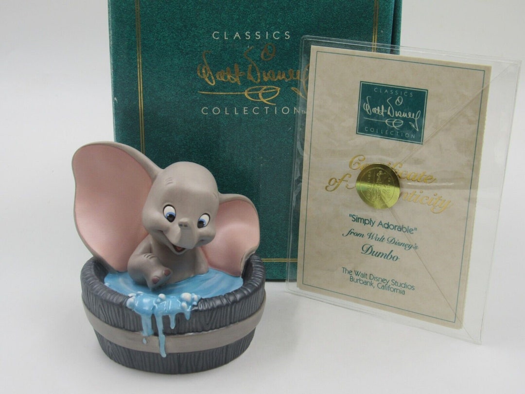 WDCC "simply Adorable" From Disney's Dumbo in Box With COA - Etsy
