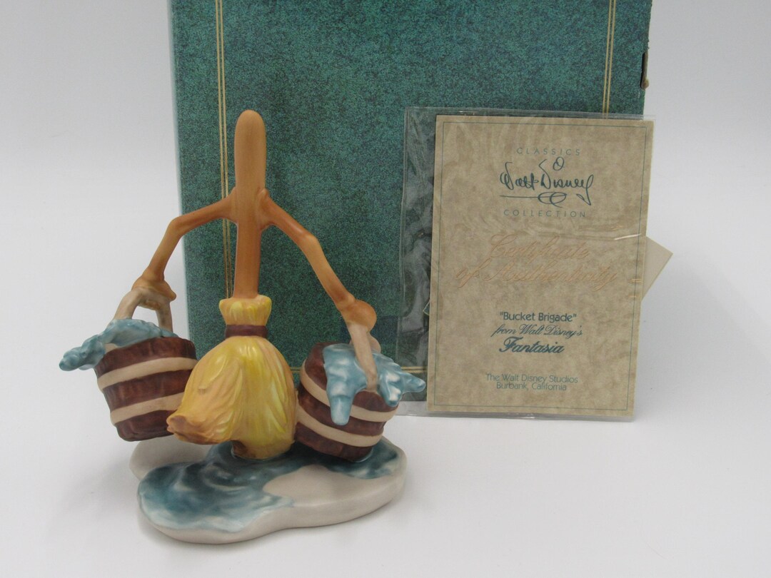 WDCC "bucket Brigade" From Disney's Fantasia in Box With COA - B - Etsy