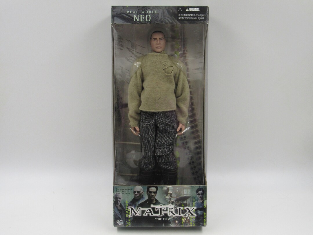 The Matrix Real World Neo 12 Action Figure N2 Toys Etsy