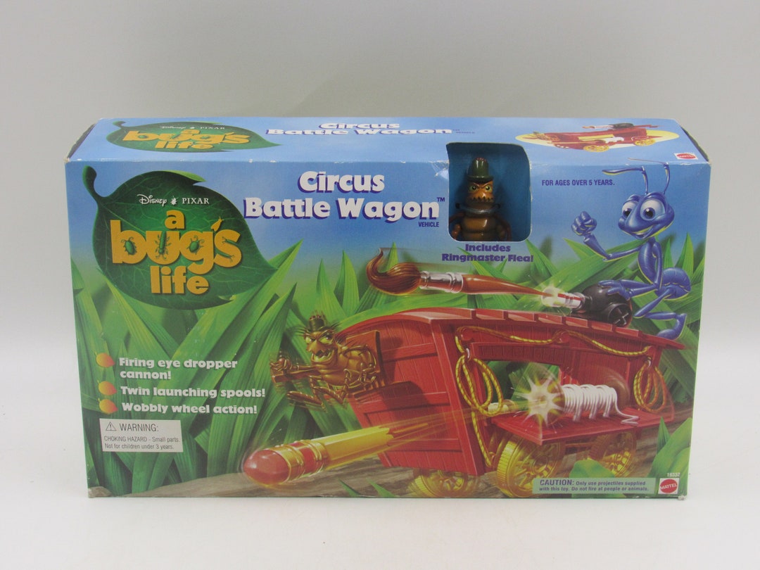 Disney Pixar A Bugs Life Circus Battle Wagon Playset Mattel - Etsy ...