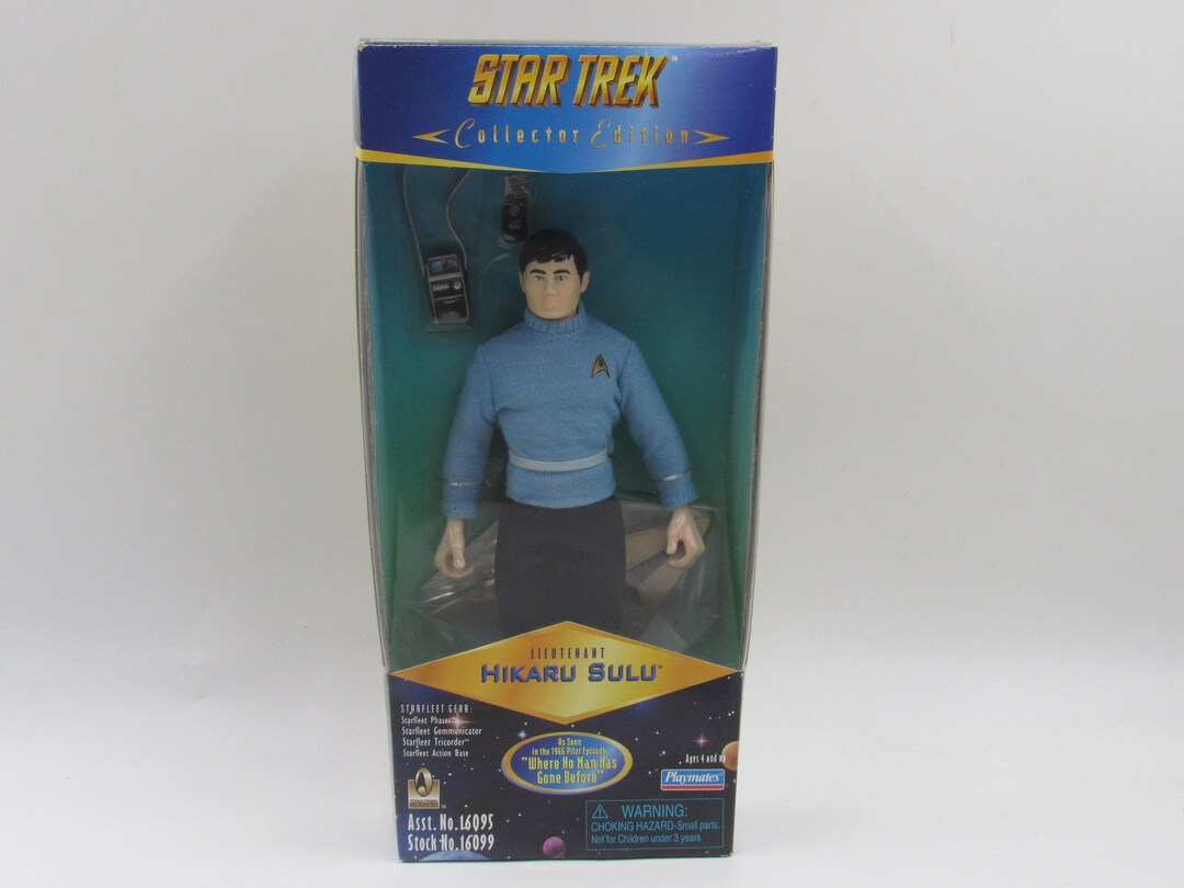 Star Trek Lieutenant Hikaru Sulu Starfleet Gear Collector Action Figure ...