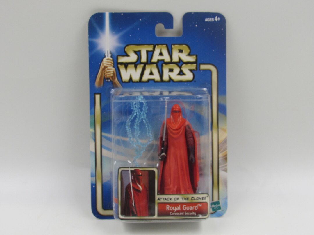 Star Wars Attack of the Clones Royal Guard Action Figure Hasbro 2002 - Etsy