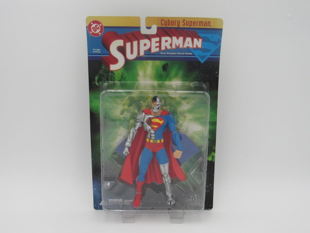 DC Direct Death of Superman Returns Cyborg Superman Action Figure - Etsy